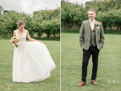Relaxed tipi wedding in Hertfordshire - Katie and Richard