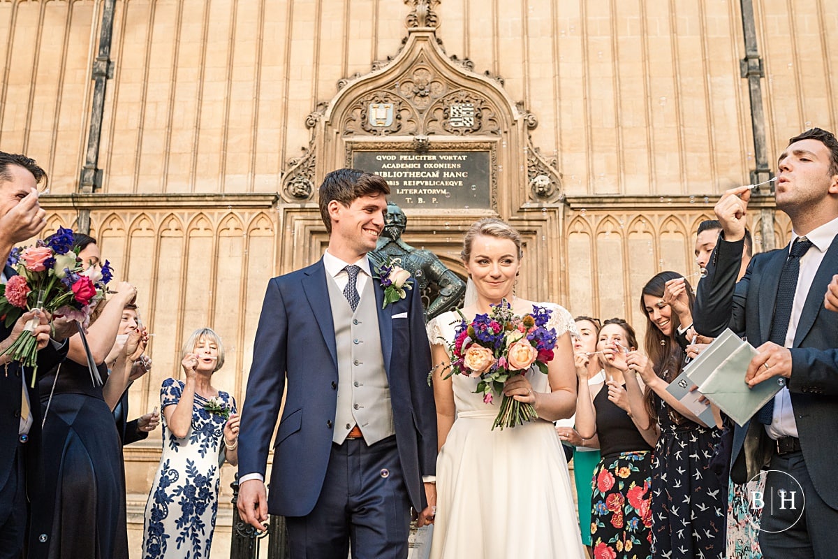 Laura and Oliver's Gorgeous Bodleian Library Wedding in Oxford