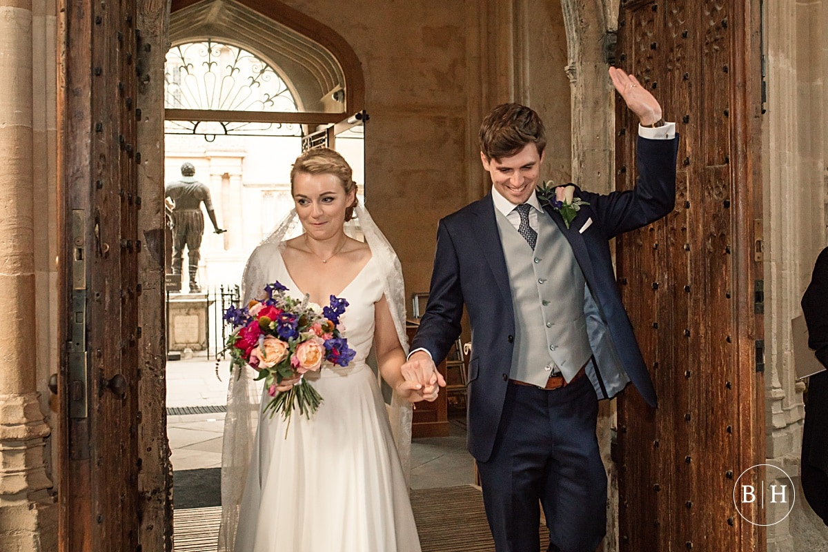 Laura and Oliver's Gorgeous Bodleian Library Wedding in Oxford
