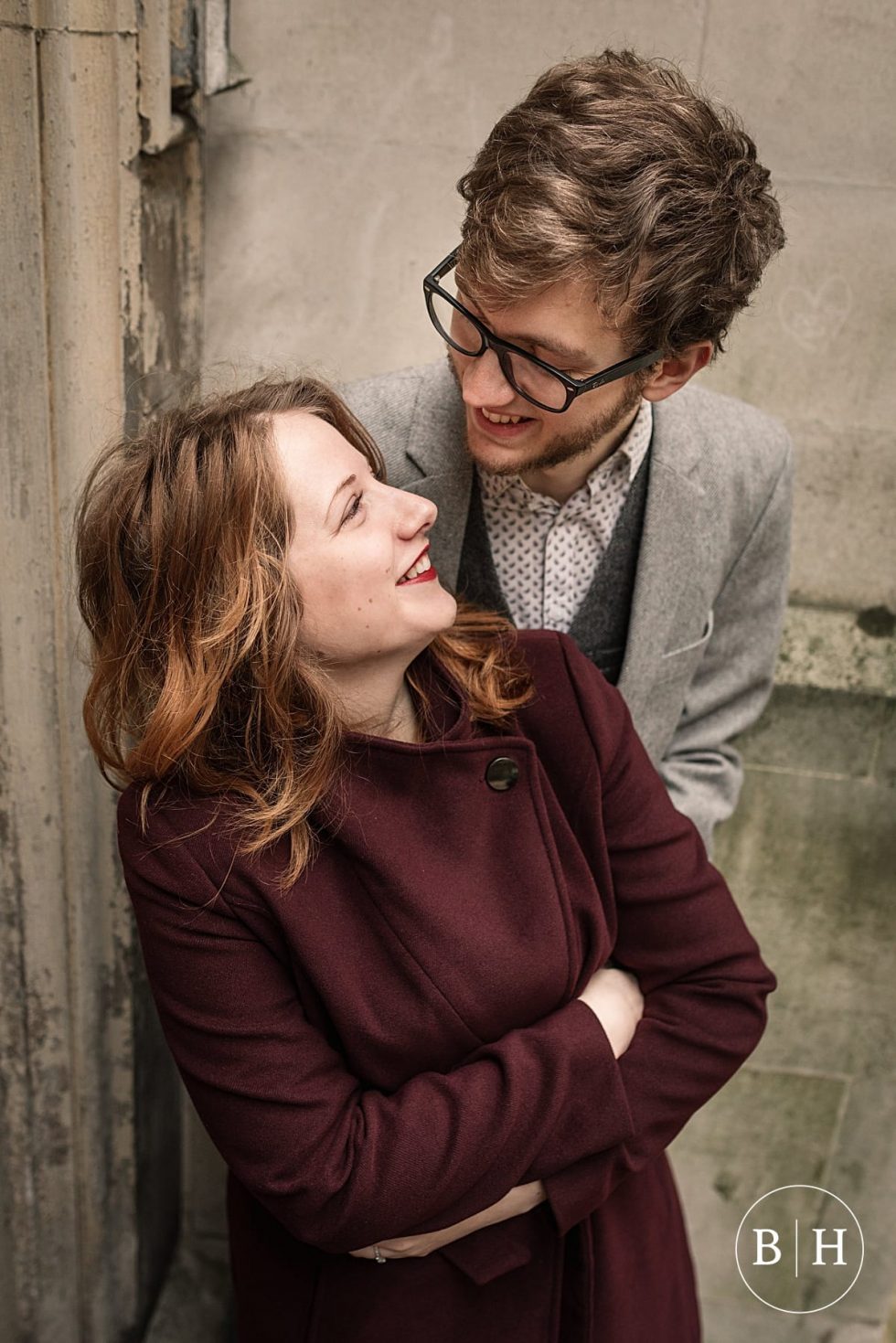 St Dunstan in the East Engagement Photos - Chloe & Will