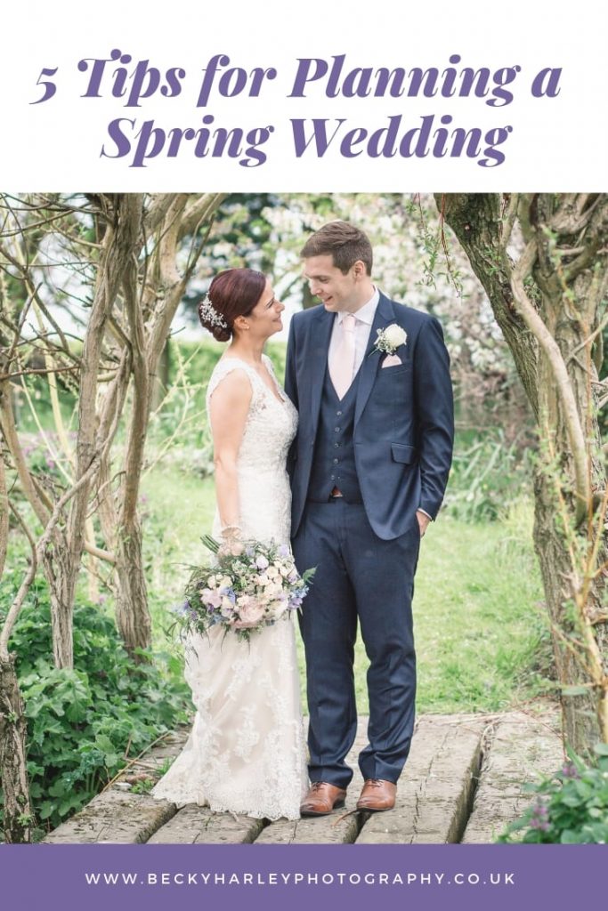 5 Tips for Planning a Spring Wedding - Spring Wedding Advice - Becky ...